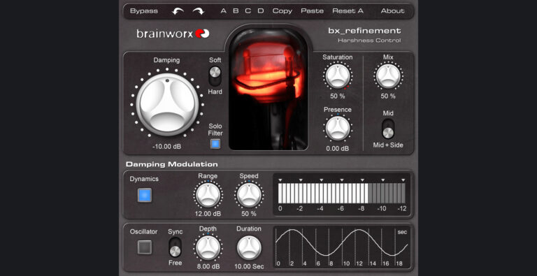 El plugin Brainworx bx_refinement - Curso de mezcla y masterizacion